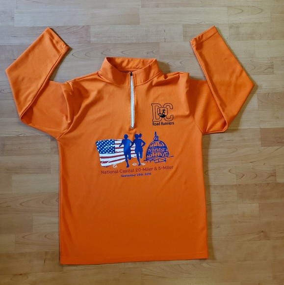 Windshirts | Tops | Womans Dc Road Runners Orange Pullover Size Small ...